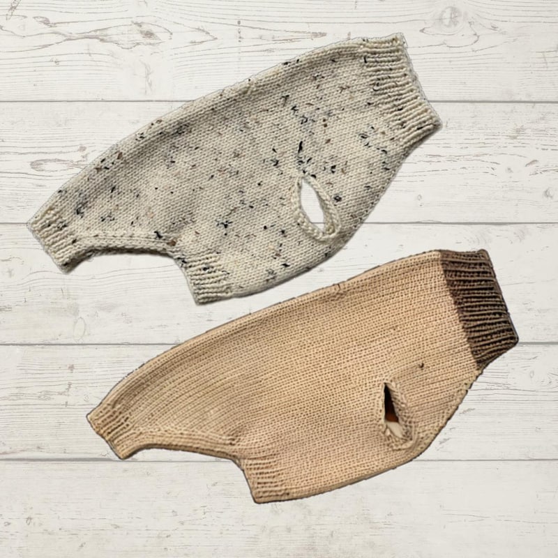 Dog Handknit Sweaters - Etsy