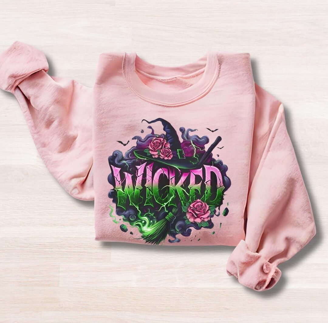 Wicked Musical Sweatshirt, Broadway Theater, Unisex Crewneck Jumper ...