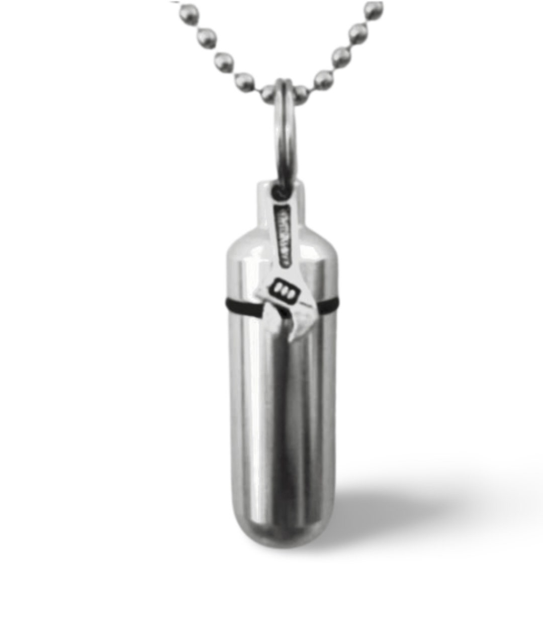 Silver CREMATION URN on 24
