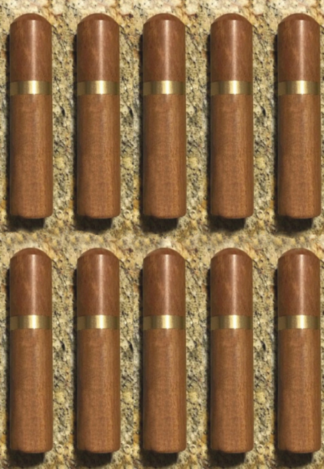 Set of TEN Natural Rosewood Cremation Urn / Scattering Tubes Fits in ...