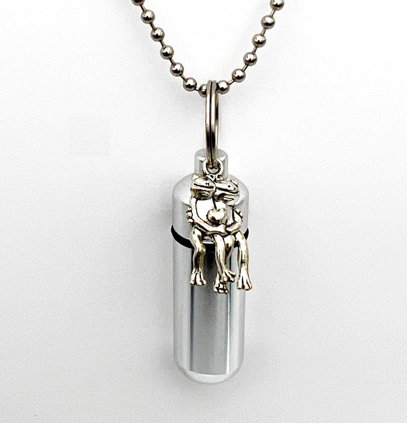 Set of 5 Happy Frogs W/heart Cremation Urns on 24 Ball - Etsy