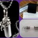 Cremation Urn/holder on 24 Steel Ball-chain Necklace With UNICORN ...
