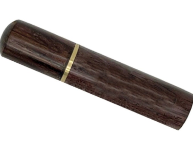 Lovely Natural Walnut Cremation Urn / Scattering Tube - Fits in Pocket ...