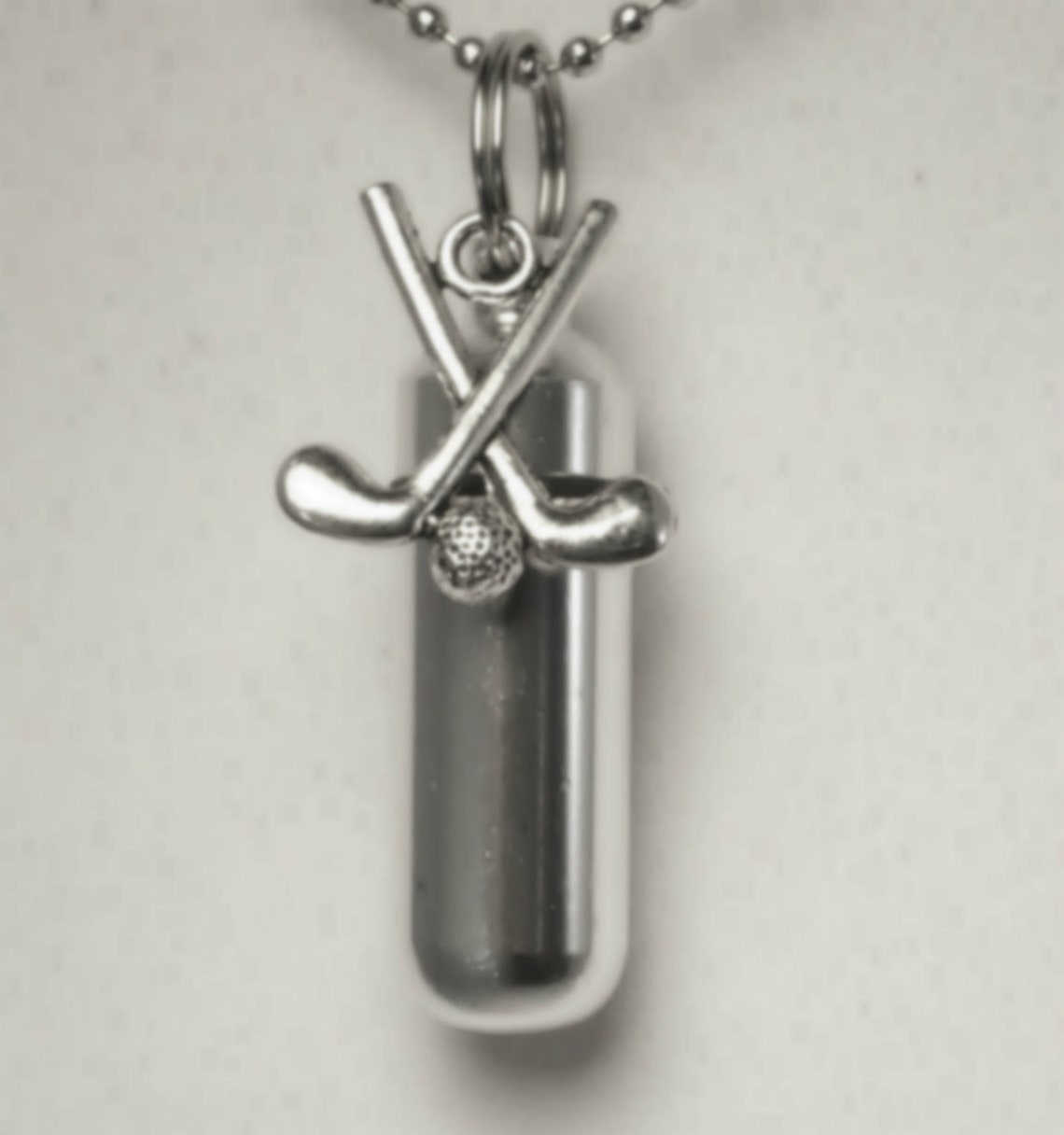 Set of TWO Silver CREMATION URN Necklace Keepsakes With Silver | Etsy