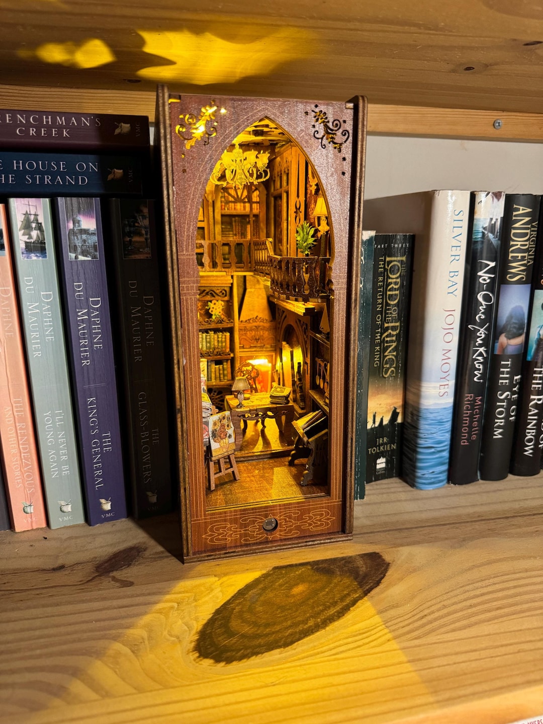 DIY Nook Book Library Craft Kit, Christmas Nook Book Craft Kit, Build ...