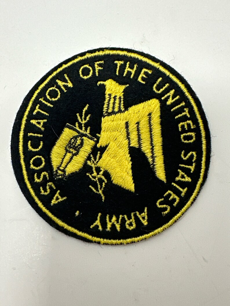 Vintage the Association of the United States Army Eagle Patch - Etsy