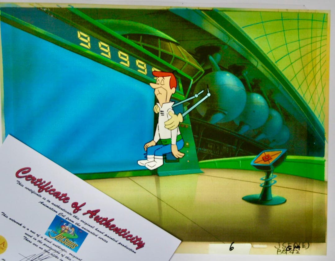 The Jetsons - Original Animation Production Cel - Hanna Barbera - Etsy
