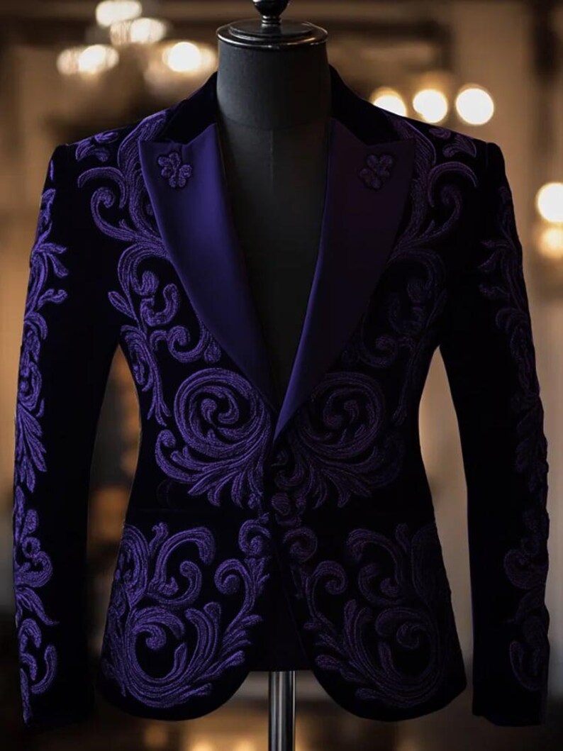 Felix Men Ceremonial Suit/african Men Suit/2 Piece Outfit/african Men ...