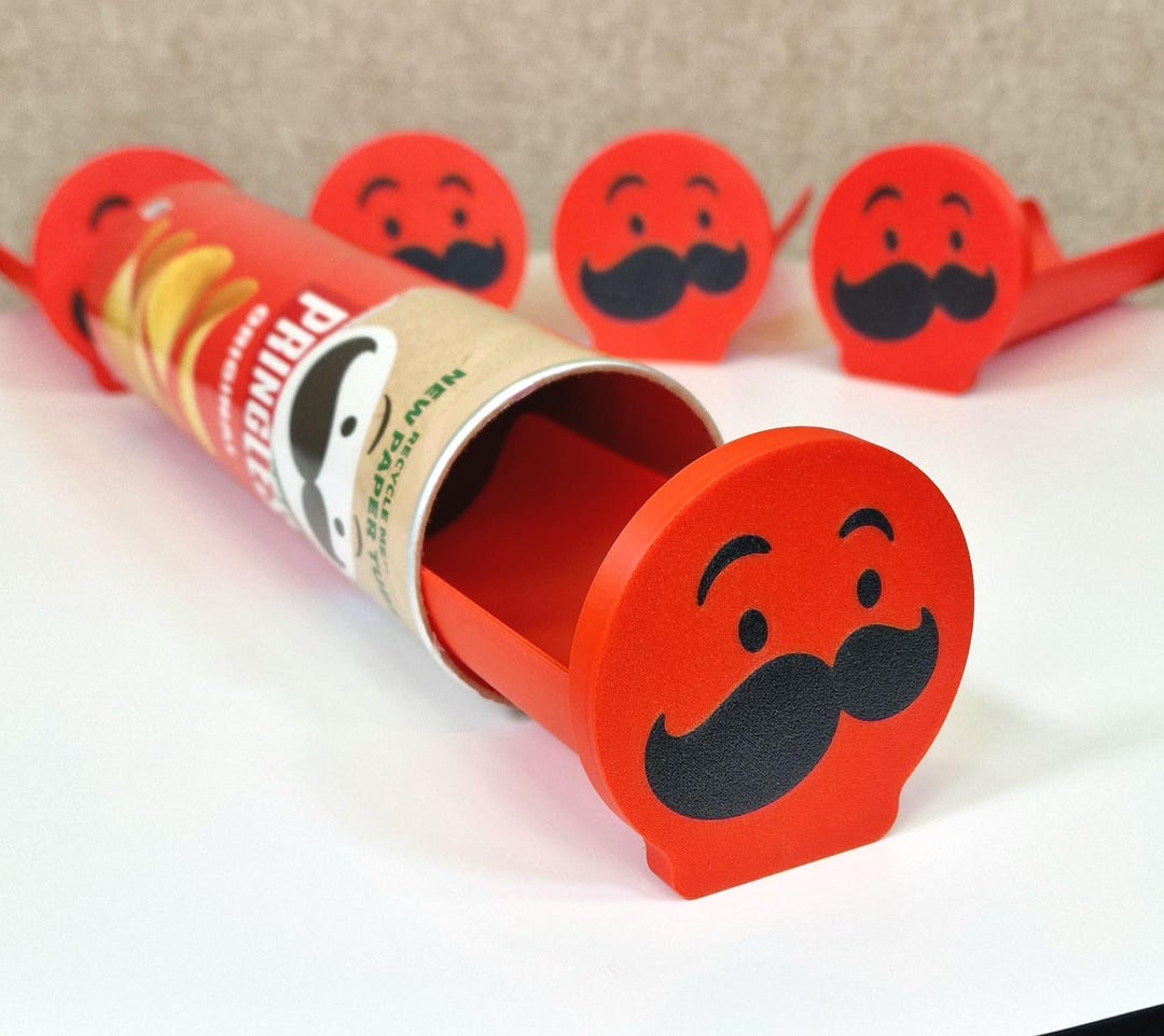 Pringle’s Top Stack Holder Tray - Red (original) Keeps Crisps Fresh ...