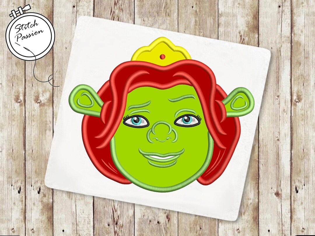 Fiona Applique, Instant Download - Etsy
