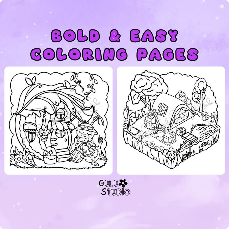 Hygge Cozy Escapes Coloring Pages Set One 10 Pages PDF Download ...