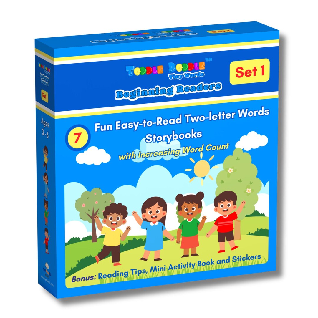 Learn-to-read Storybooks for Beginning Readers: Two-letter Words ...