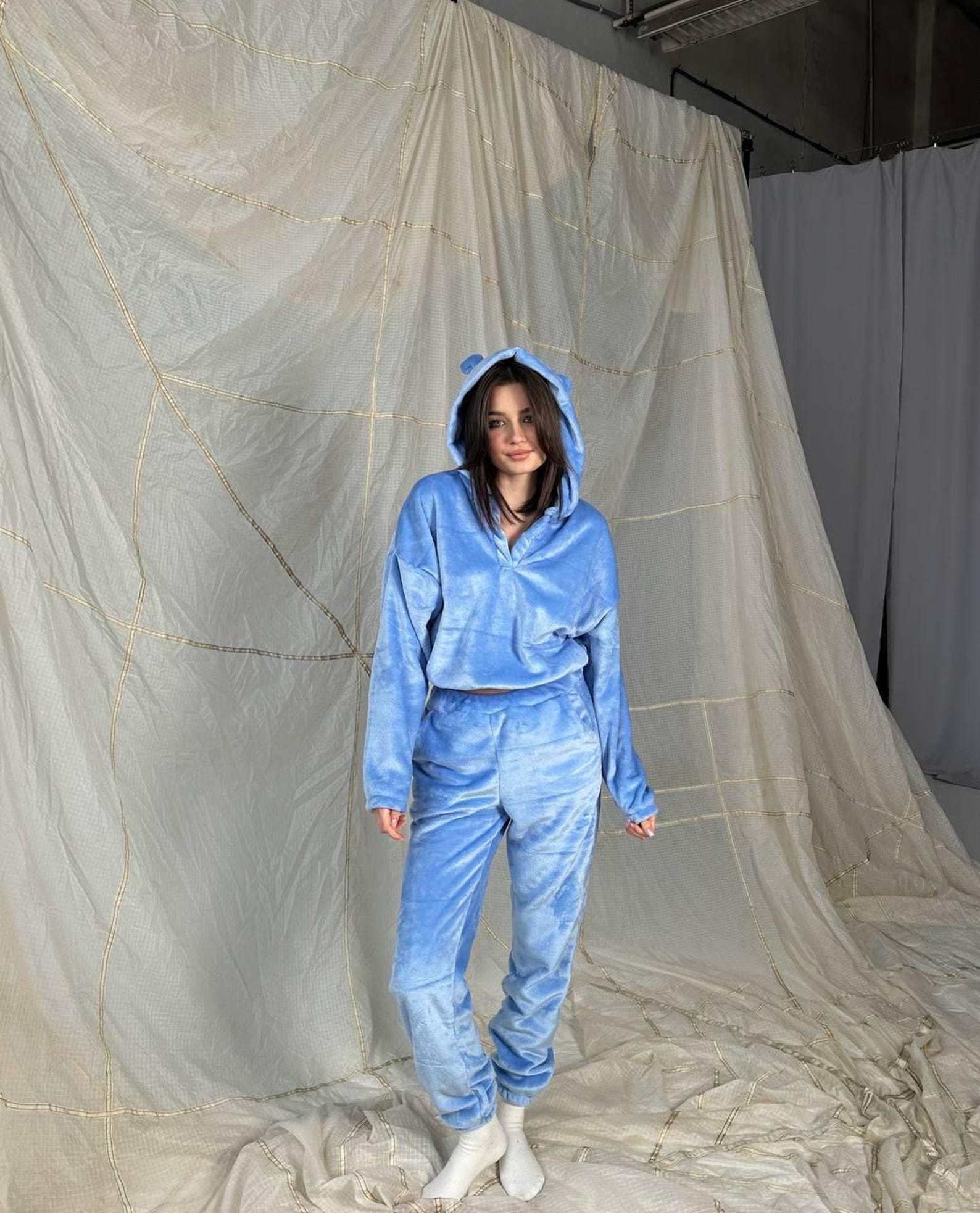Cozy Double-sided Terry Cloth Pajamas Soft, Warm, and Comfortable ...