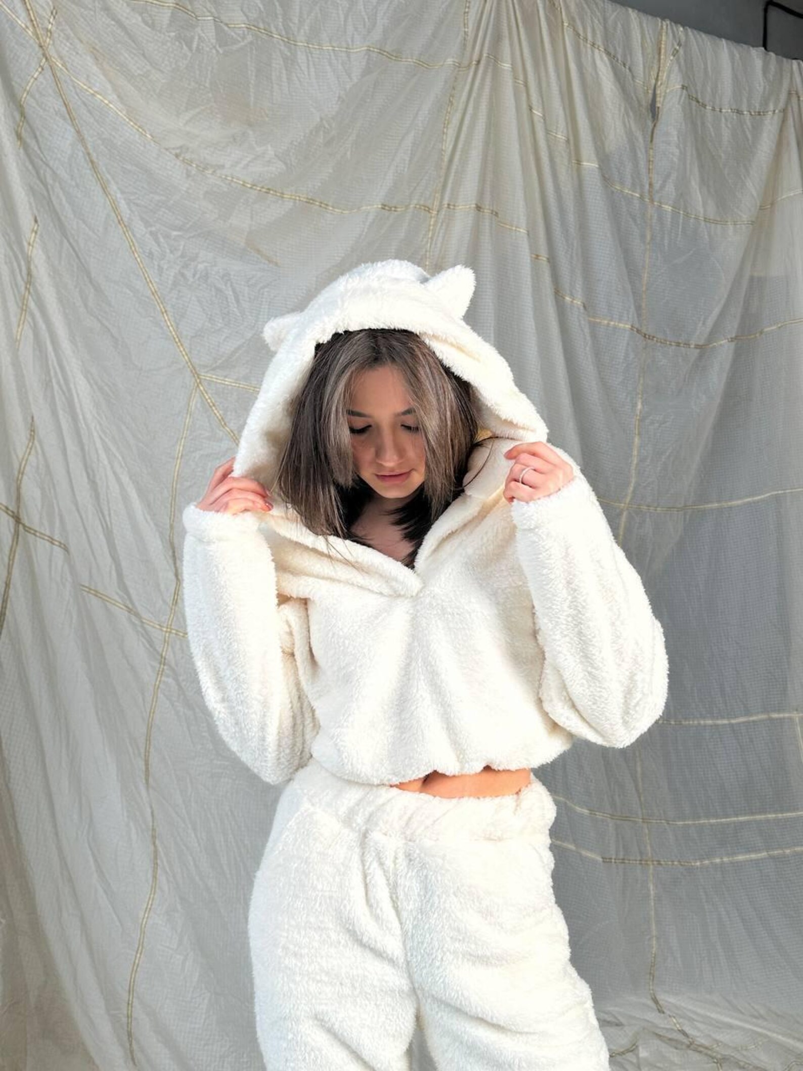 Cozy Double-sided Terry Cloth Pajamas Soft, Warm, and Comfortable ...