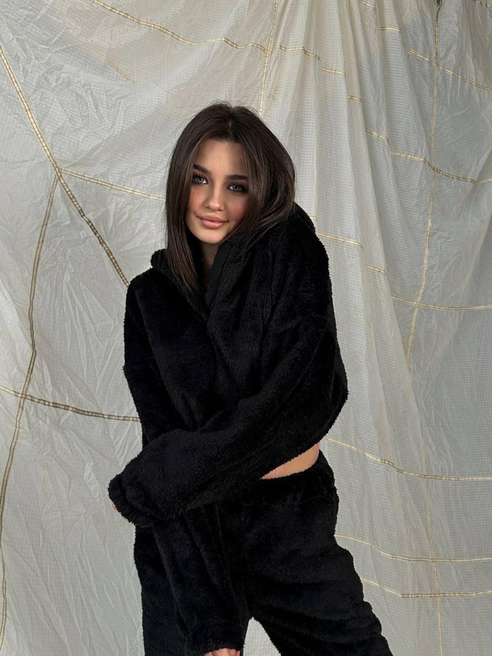Cozy Double-sided Terry Cloth Pajamas Soft, Warm, and Comfortable ...