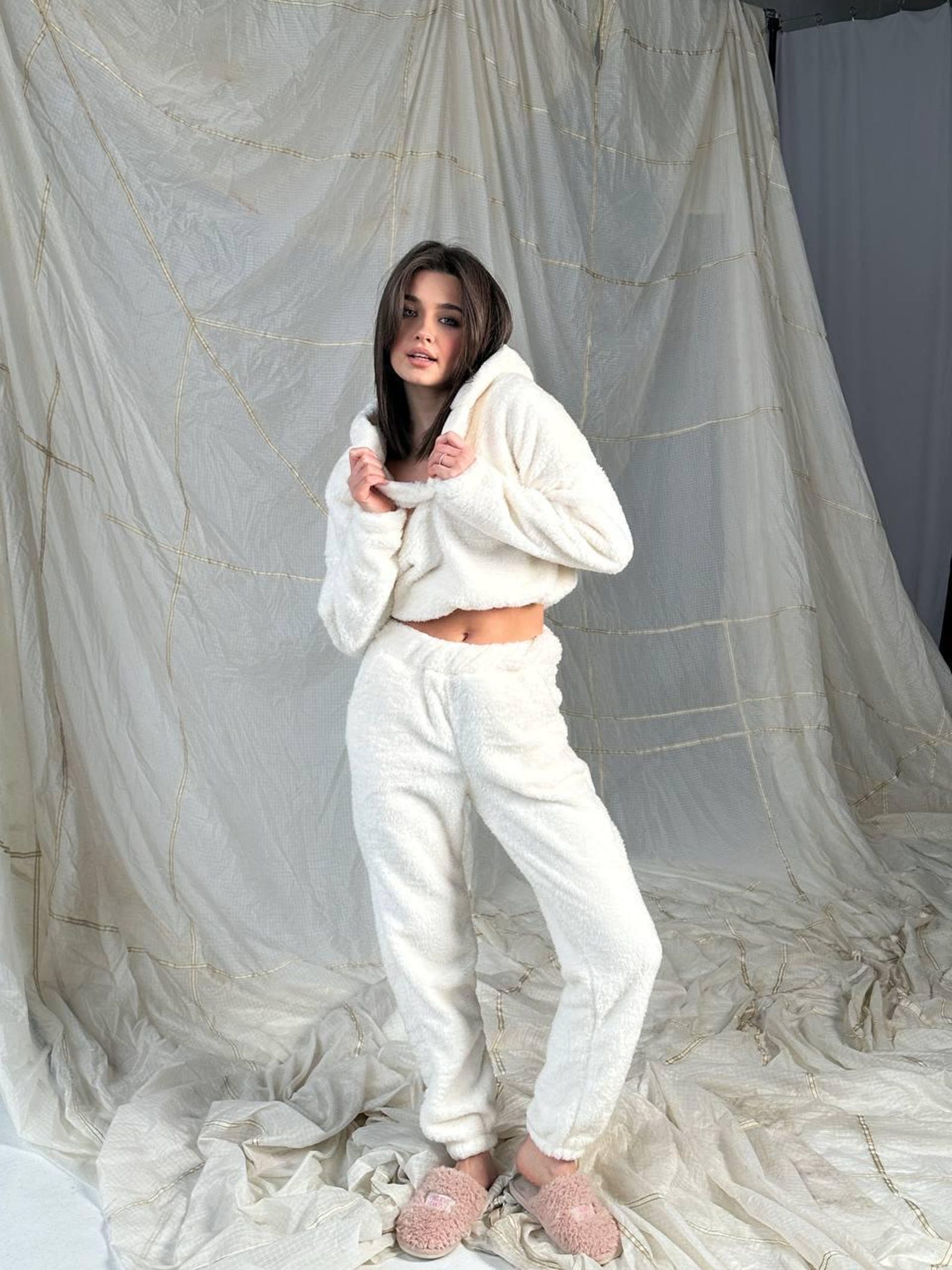 Cozy Double-sided Terry Cloth Pajamas Soft, Warm, and Comfortable ...