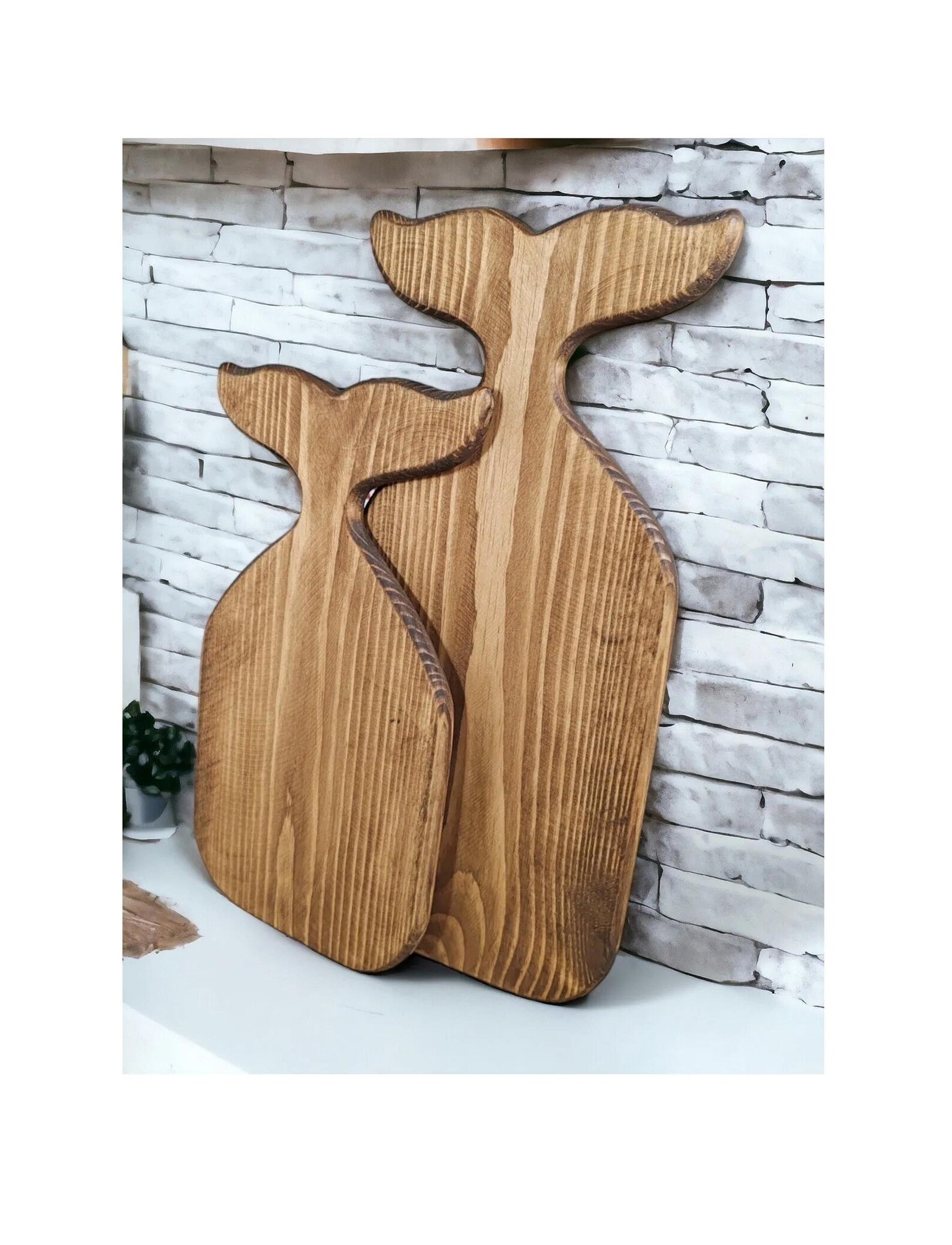 Whale Shaped Cutting Board, Charcuterie Board, Rustic Beech Wood ...