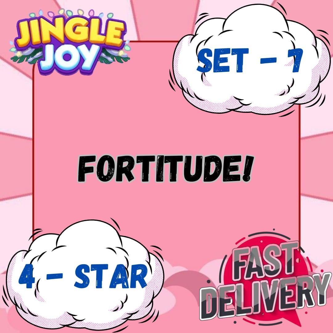 Fortitude Sticker 4 Star Set 7 - Etsy