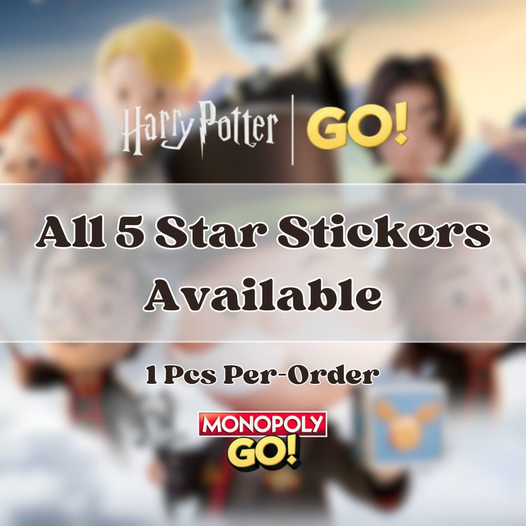Monopoly Go 5 Star Stickers - All 5 Star Stickers Available - New Album ...