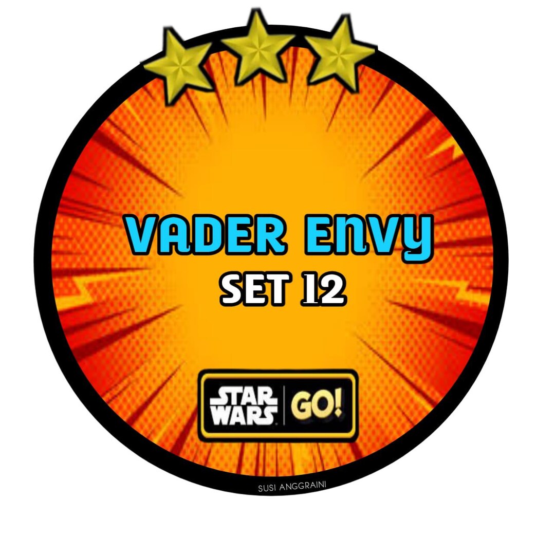 Monopoly_go 3 Star Sticker - Vader Envy - Set 12 - Etsy
