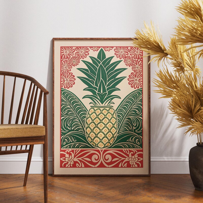 Pineapple Wall Decor - Etsy