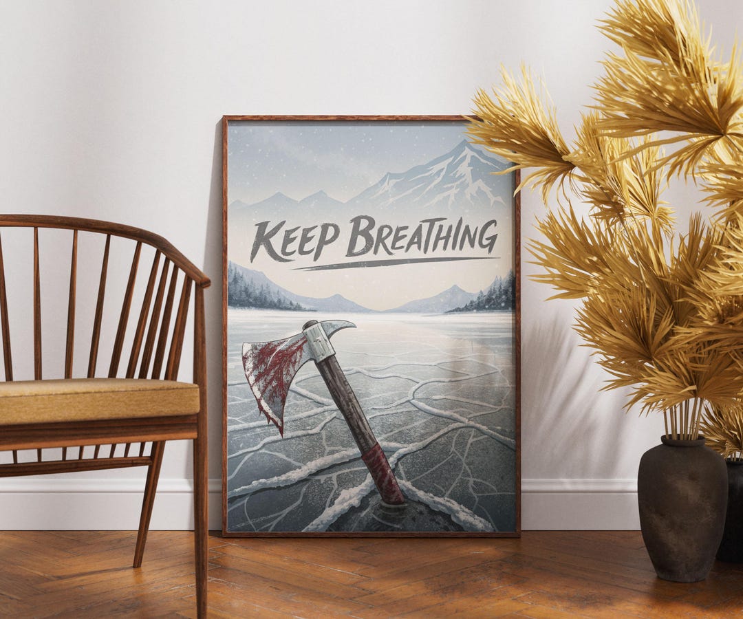 The Revenant Poster, Survival Movie Art, Winter Wilderness Decor ...