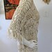 Vintage Macrame Top Beach Cover Size Large - Etsy
