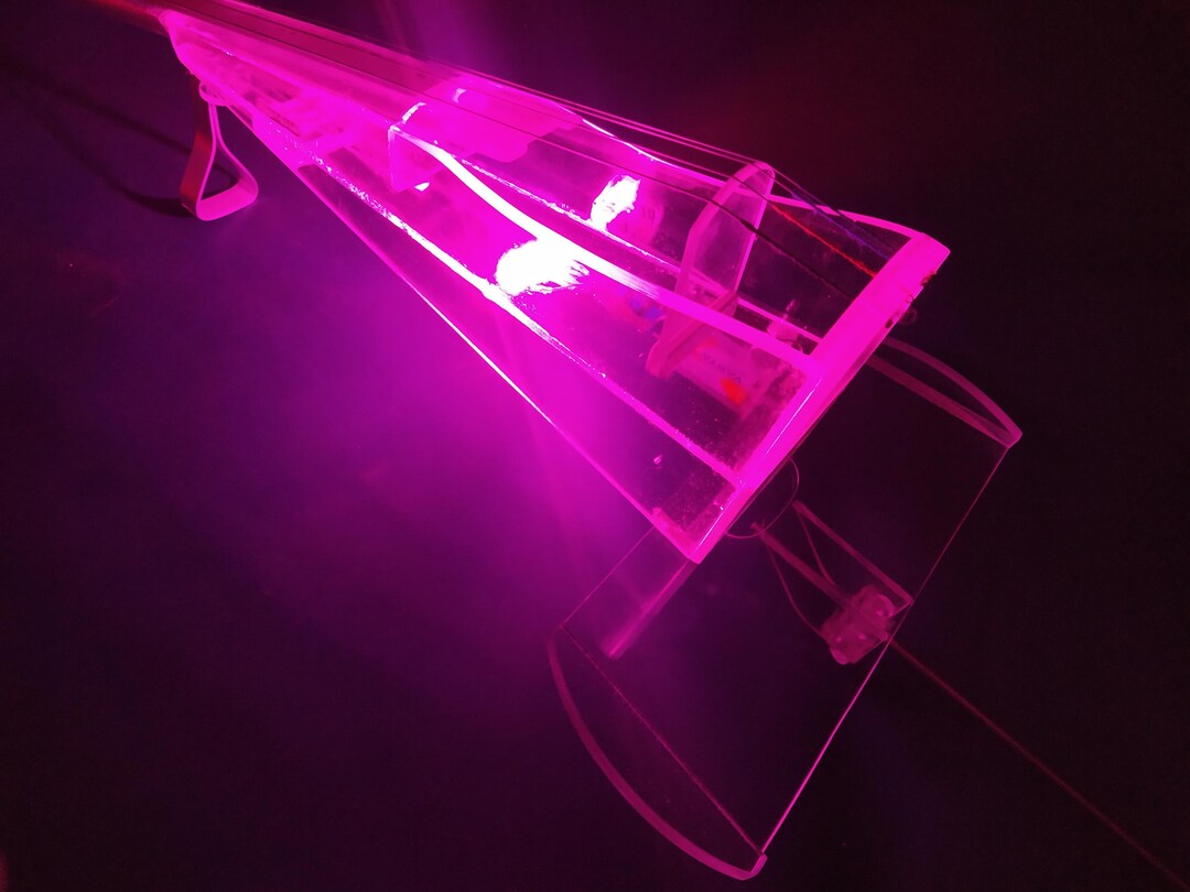 New Equester Gamma Acrylic Glass Electric Cello. Handmade. Leds - Etsy