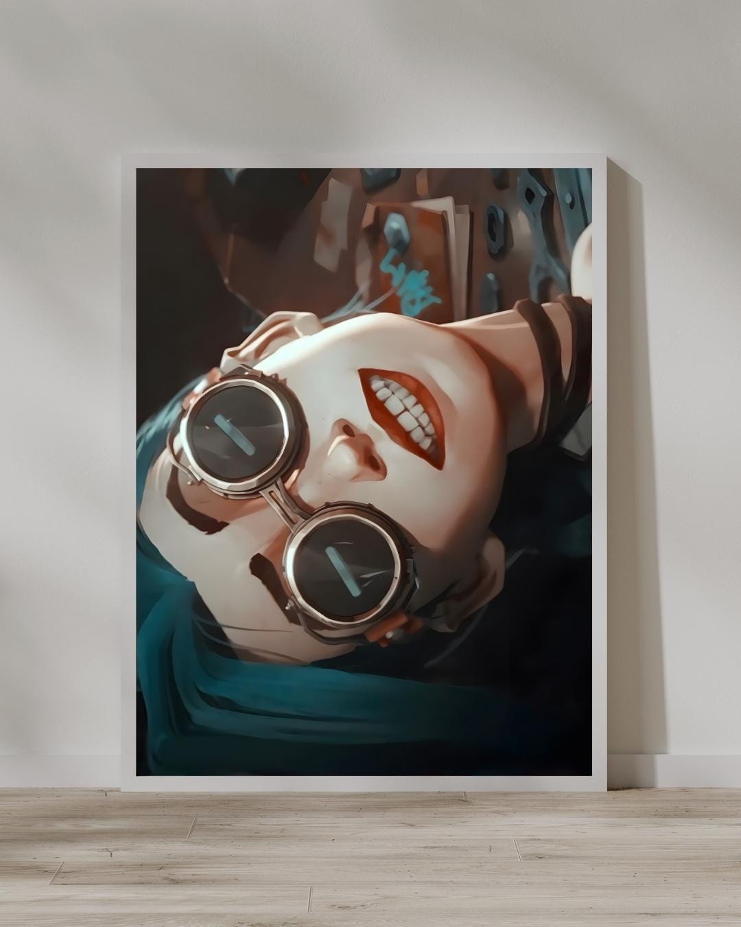 Arcane Poster, Arcane Wall Art, Jinx Poster, League of Legends Art ...