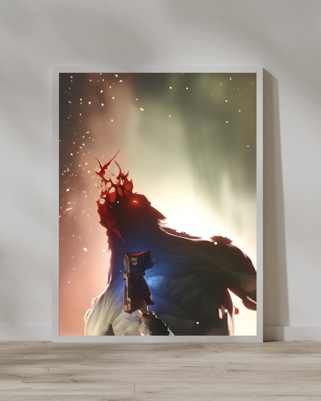 Arcane Poster Vi and Warwick Poster,league of Legends Art, Arcane ...