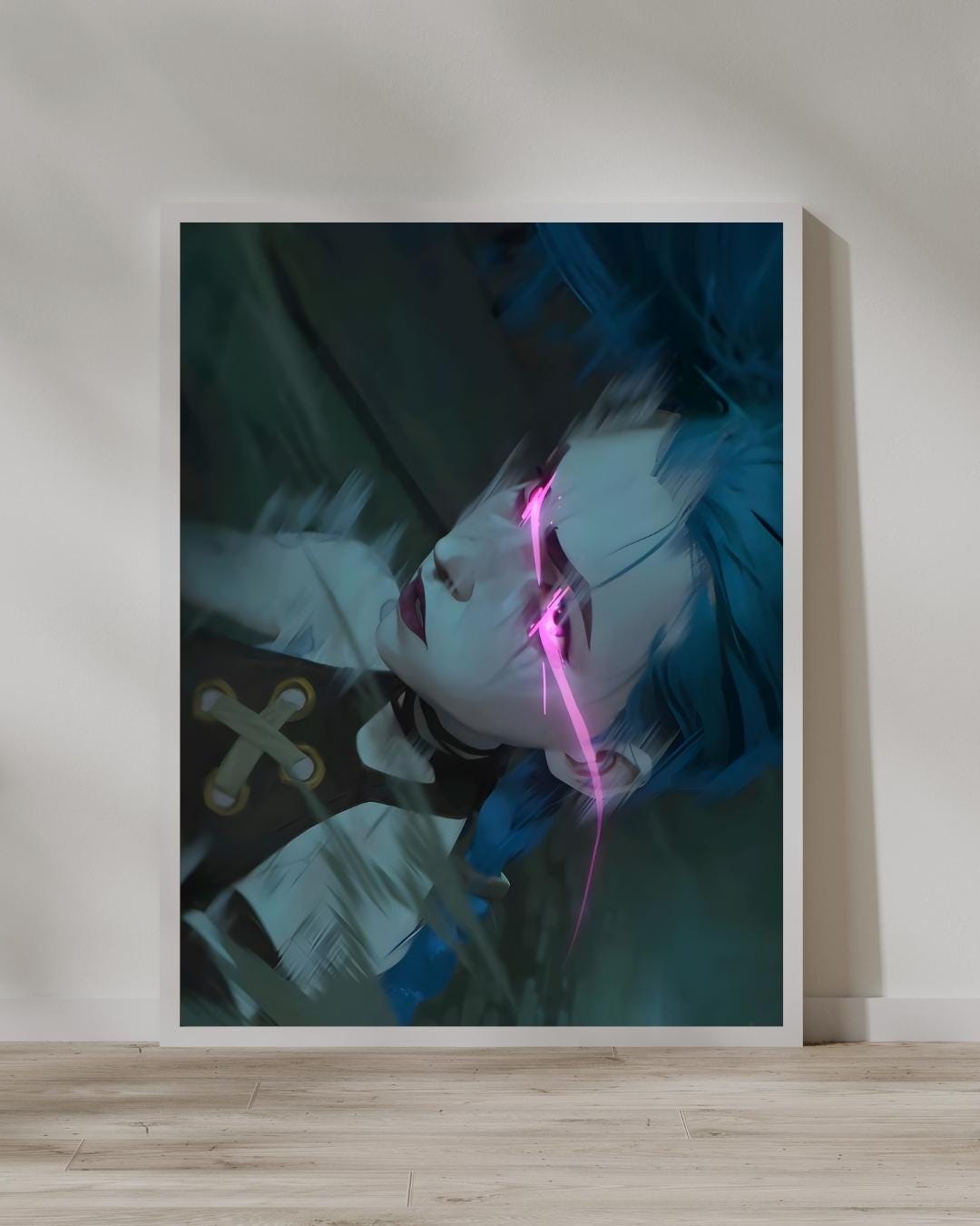 Arcane Poster, Arcane Wall Art, Jinx Poster, League of Legends Art ...