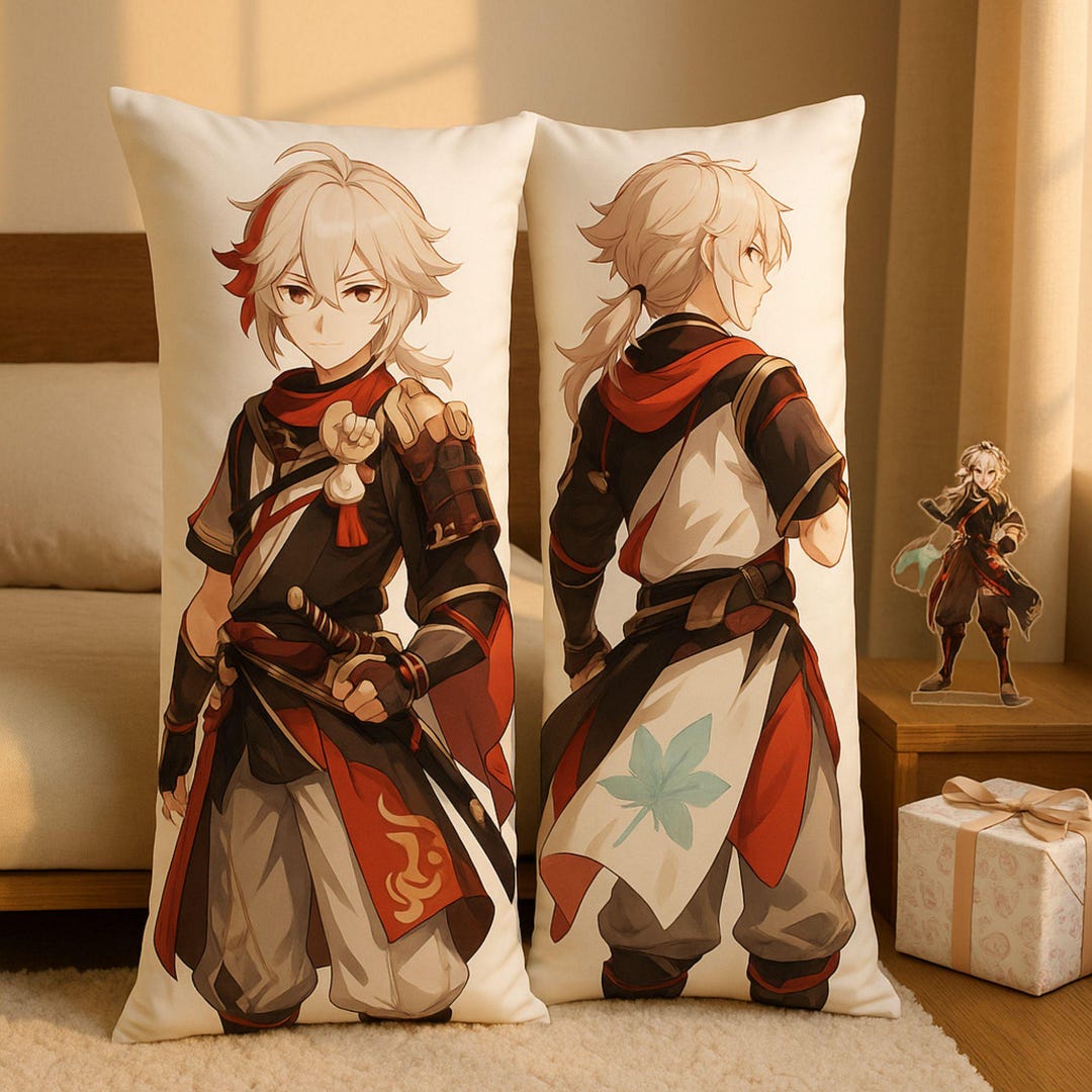 Custom Dakimakura Body Pillow Cover | Genshin Kazuha Neuvillette Hu tao ...