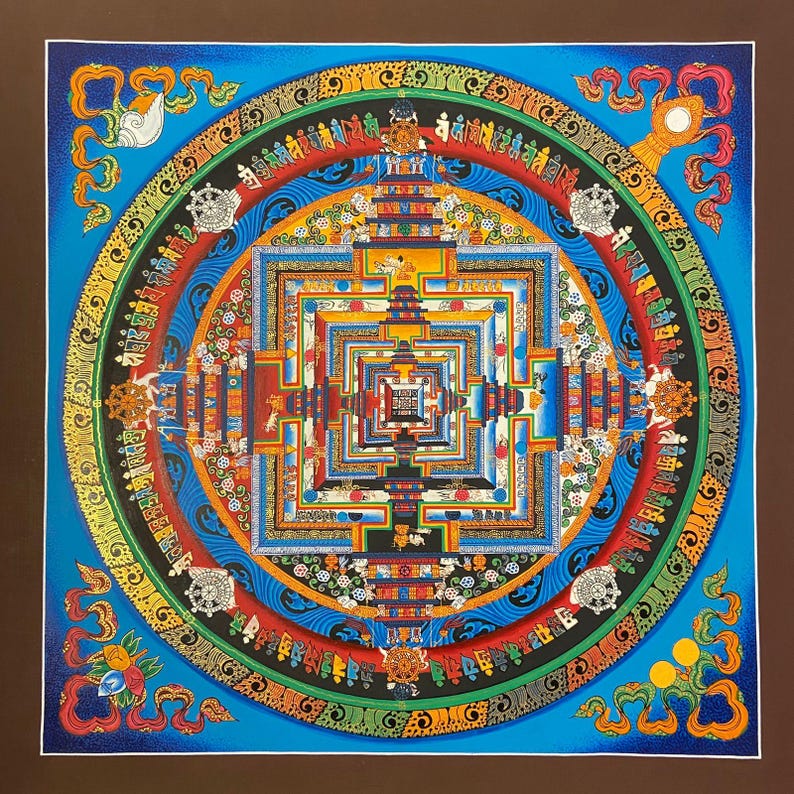 Thanka, Nepali Product, Nepali Art, Nepal - Etsy