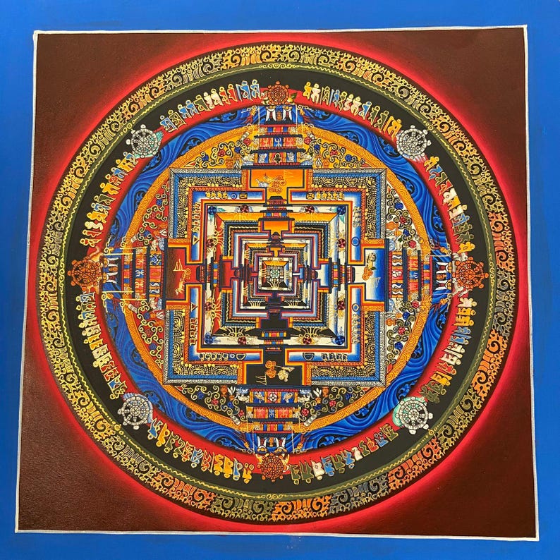 Thanka, Nepali Product, Nepali Art, Nepal - Etsy