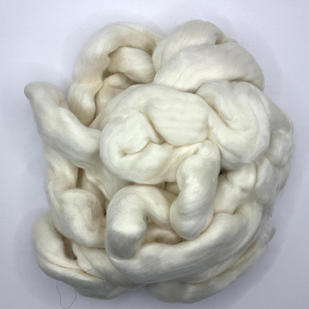 4.1 Oz French Angora Roving--natural Special ABL - Etsy