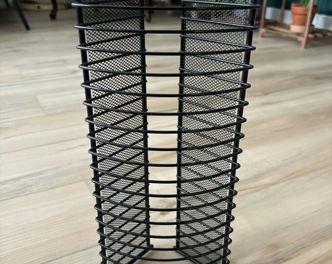 Black Metal Corner CD Rack, Compact Storage, 20-disc Capacity - Etsy