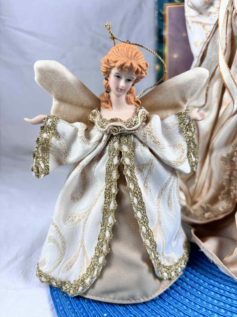 Traditions Angel Tree Top With 2 Angel Ornaments – Christmas Tree ...