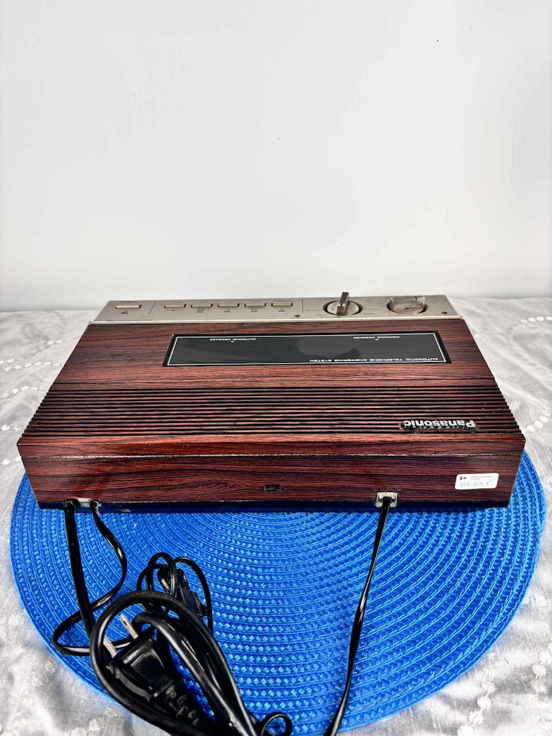 Panasonic Easa-phone Automatic Telephone Answering System Woodgrain ...