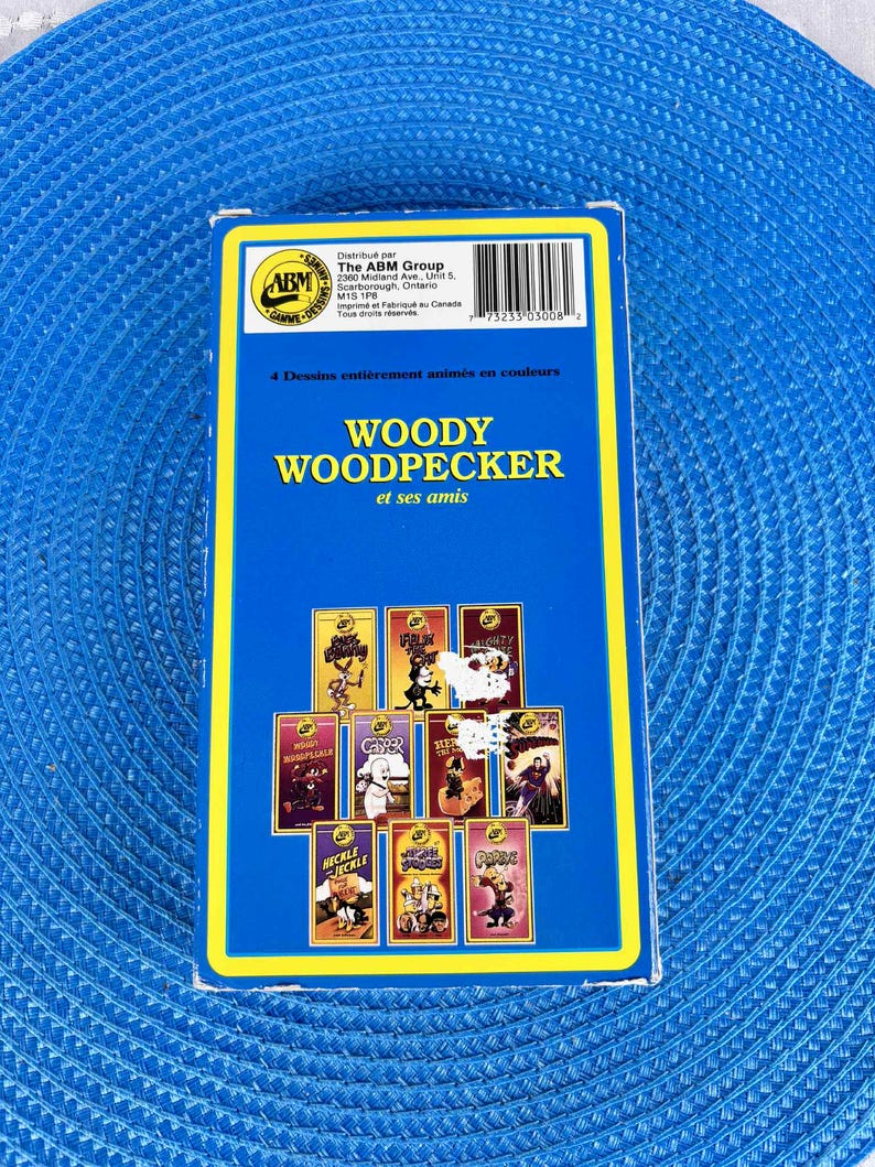 Vintage Woody Woodpecker and Friends VHS by ABM Group Canada 1980s ...