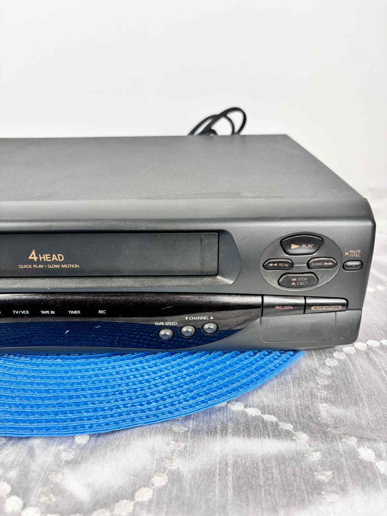 Citizen JVH5397 4-head VHS VCR Player Recorder, Vintage Black Video ...