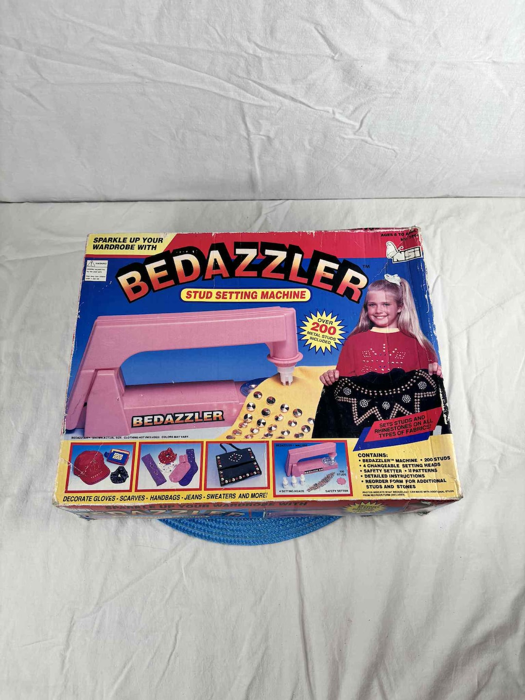 Vintage Bedazzler Stud Setting Machine Lot With Extra Tools and ...