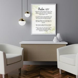 Psalm 127 Printable, Psalm 127 Wall Art, Bible Verse Printable ...