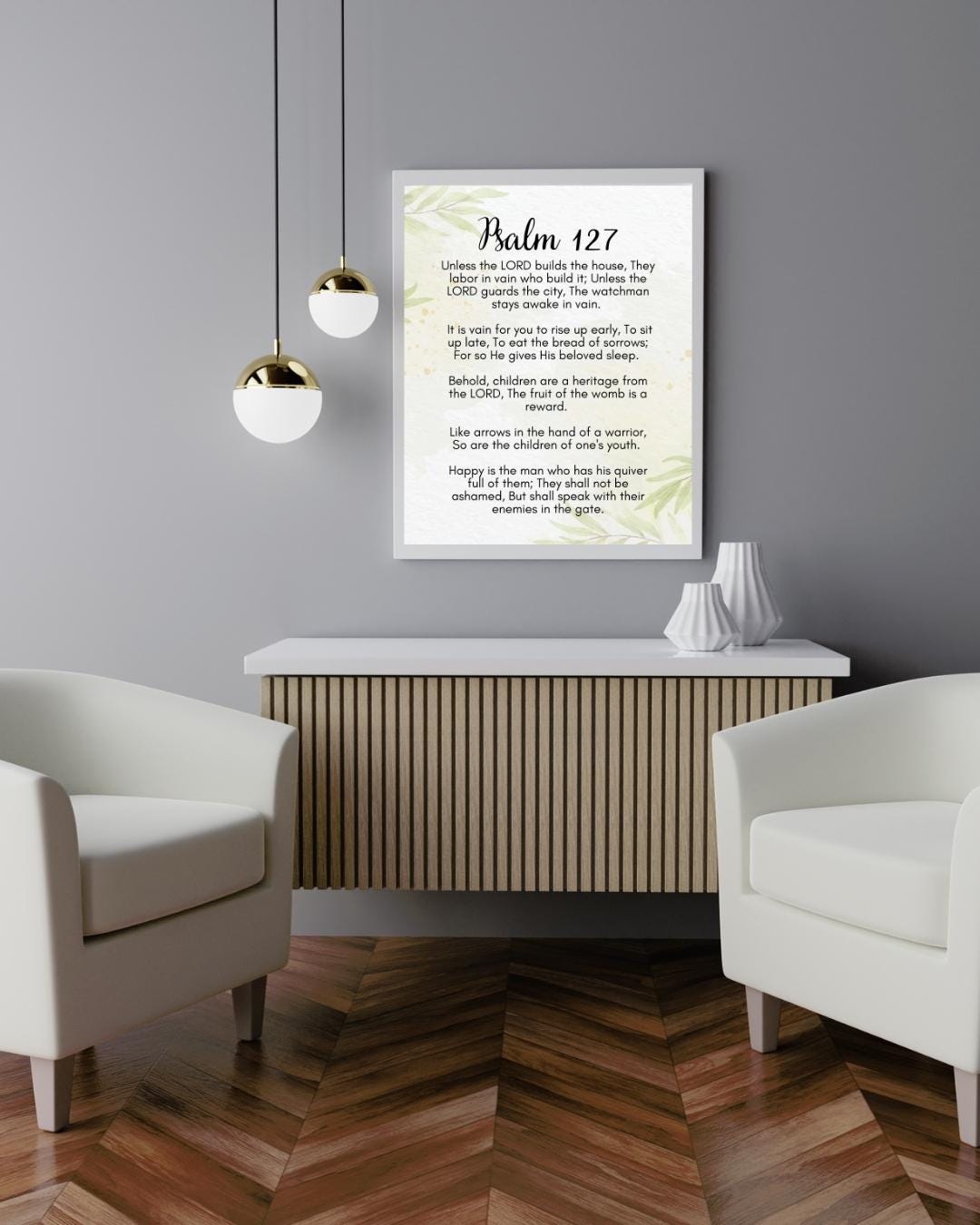 Psalm 127 Printable, Psalm 127 Wall Art, Bible Verse Printable ...