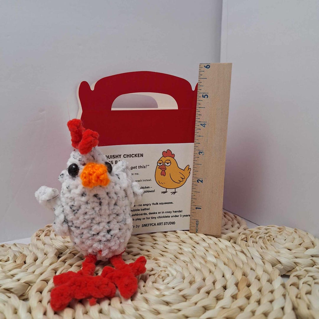 NEW Squishy, Fidget, Chicken Stress Reliever – Adorable Stress Ball and ...