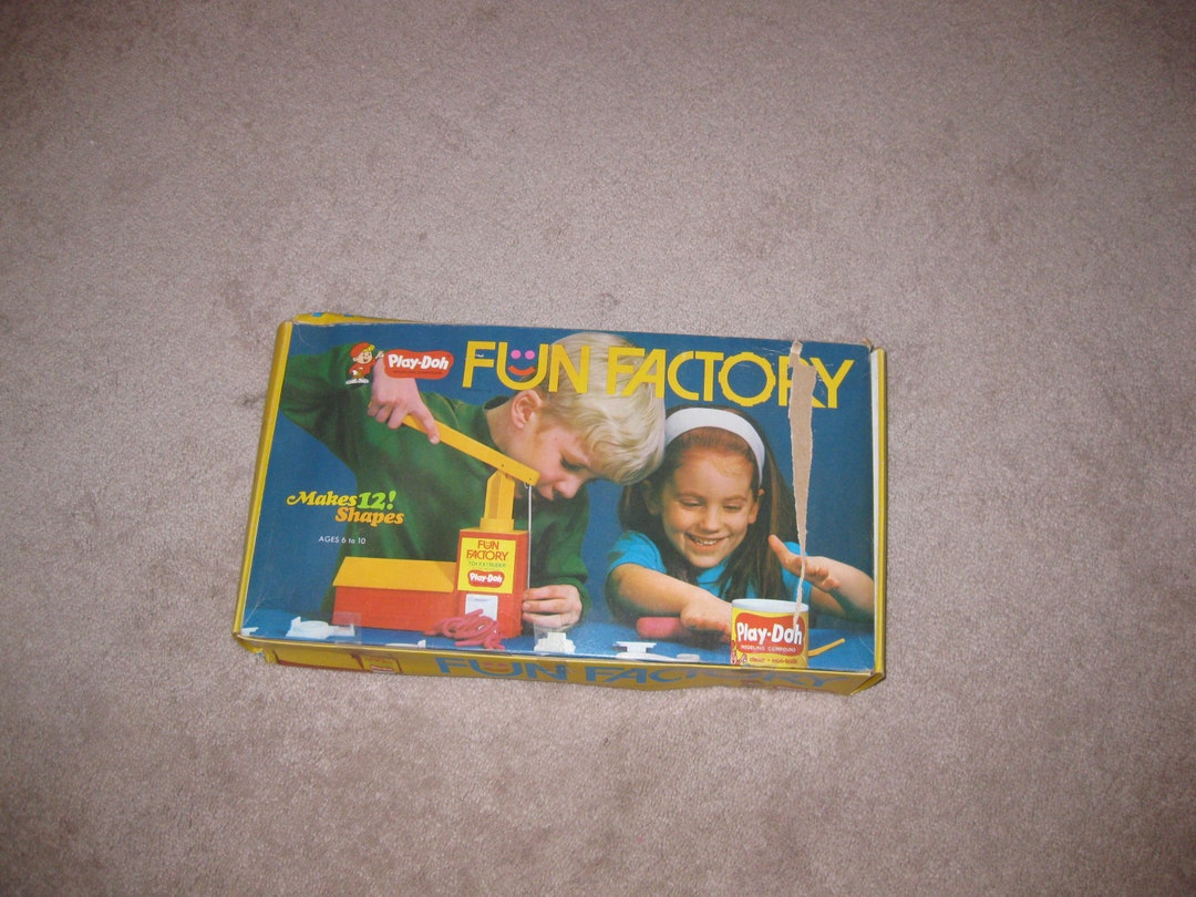 Vintage 1972 Play-doh Fun Factory - Etsy