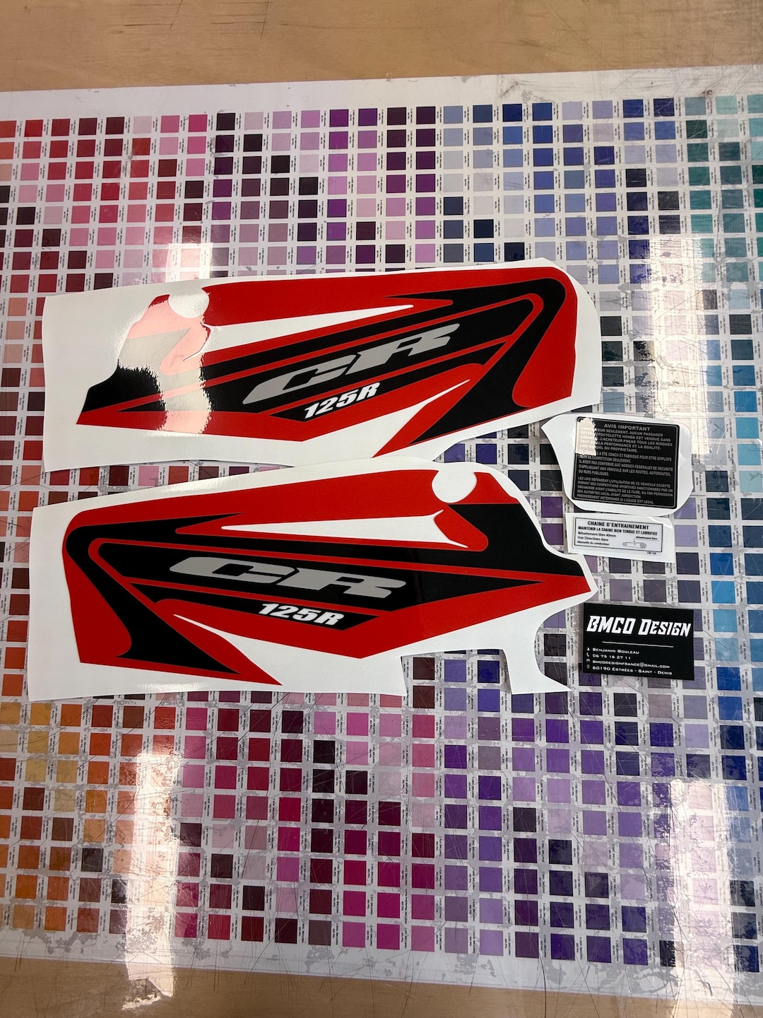 Graphic Kit 125 Cr 2005 Original Oem Remanufacturing - Etsy