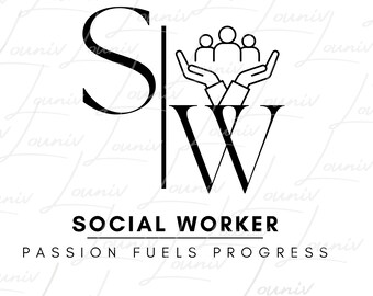 Social Worker Digital Art SVG, PNG, Jpeg, Formats Inspirational Poster ...
