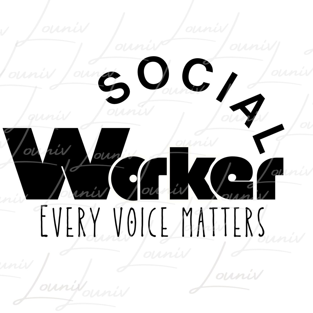 Social Worker Digital Art | SVG, PNG, Jpeg, Formats | Inspirational ...