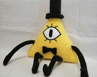Bill Cipher Plush Gravity Falls - Etsy