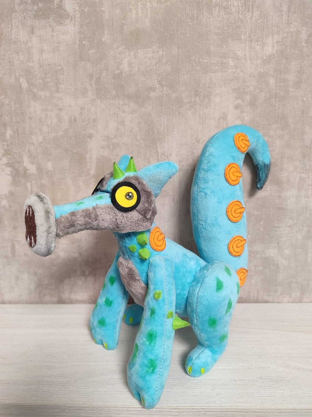 Sox My Singing Monsters Plush Toy, Monster Plush, Gamer Gift - Etsy